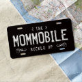 The MOMMOBILE Fun License Plate for MOM | Zazzle