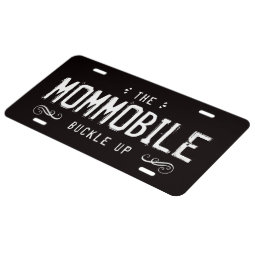 The MOMMOBILE Fun License Plate for MOM | Zazzle