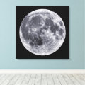 The Moon Canvas Print | Zazzle
