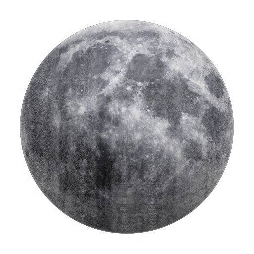 The Moon Cutting Board | Zazzle