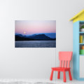 The Moon Sets on Fire Lake 36 x 24 Poster | Zazzle