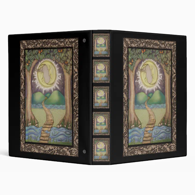 The Moon Tarot Card Binder | Zazzle