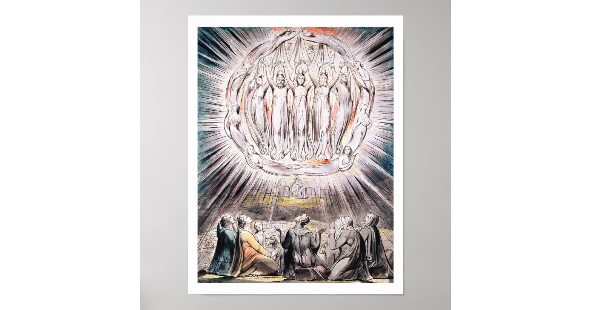 The Morning of Christ's Nativity - William Blake Poster | Zazzle