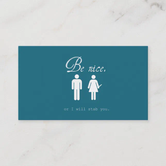 The most bad-ass business cards ever | Zazzle