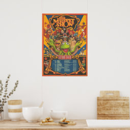 The Muppet Show - Grand Tour Poster | Zazzle