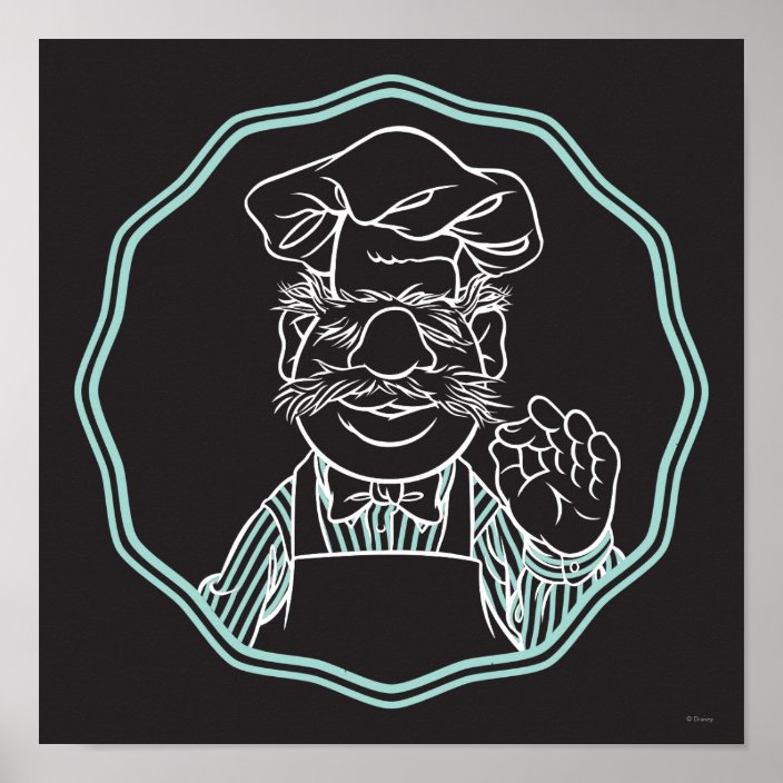 The Muppets | Chef Framed Poster | Zazzle.com