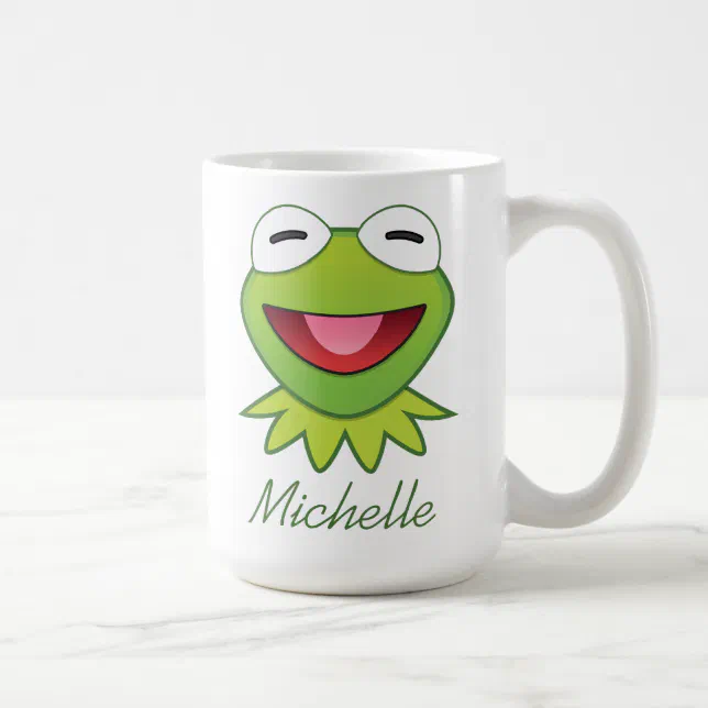 The Muppets| Kermit The Frog Emoji Coffee Mug | Zazzle