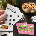 The Muppets| Kermit The Frog Emoji Playing Cards | Zazzle