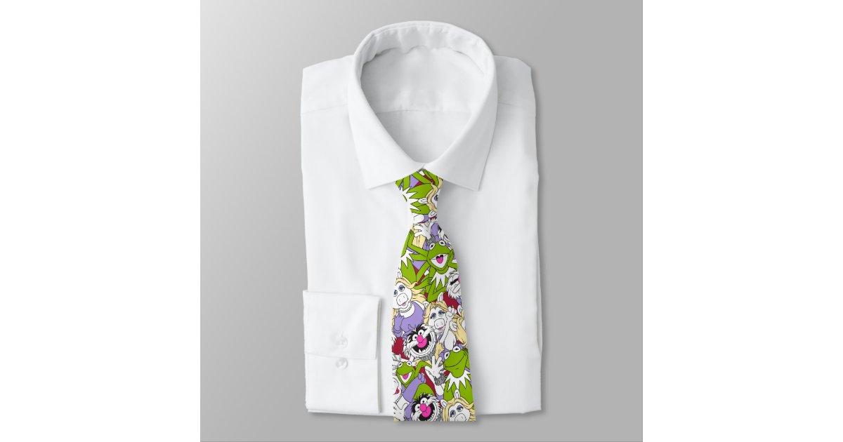 The Muppets | Oversized Pattern Neck Tie | Zazzle