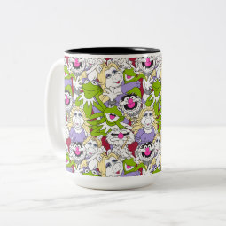 The Muppets | Oversized Pattern Two-Tone Coffee Mug | Zazzle