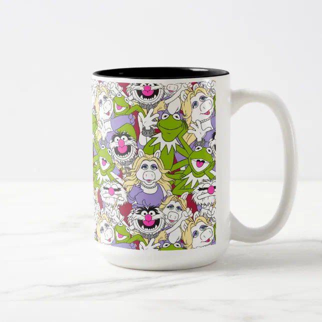 The Muppets | Oversized Pattern Two-Tone Coffee Mug | Zazzle