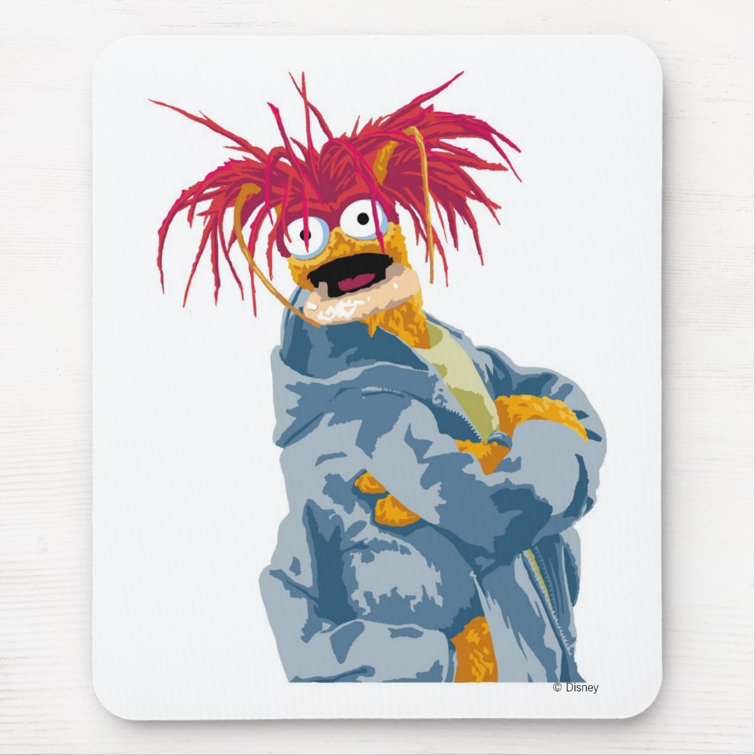 The Muppets Pepe standing Disney Mouse Pad | Zazzle