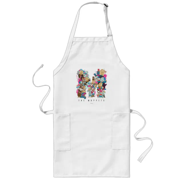 The Muppets | The Muppets Monogram 2 Long Apron | Zazzle