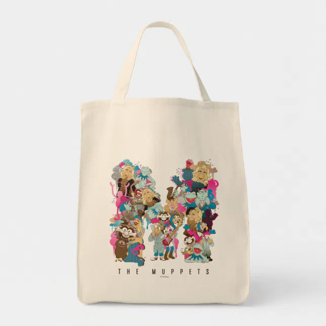 The Muppets | The Muppets Monogram 2 Tote Bag | Zazzle