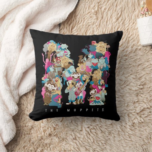 The Muppets | The Muppets Monogram Throw Pillow | Zazzle