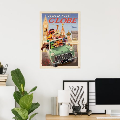 The Muppets Tour the Globe Poster | Zazzle