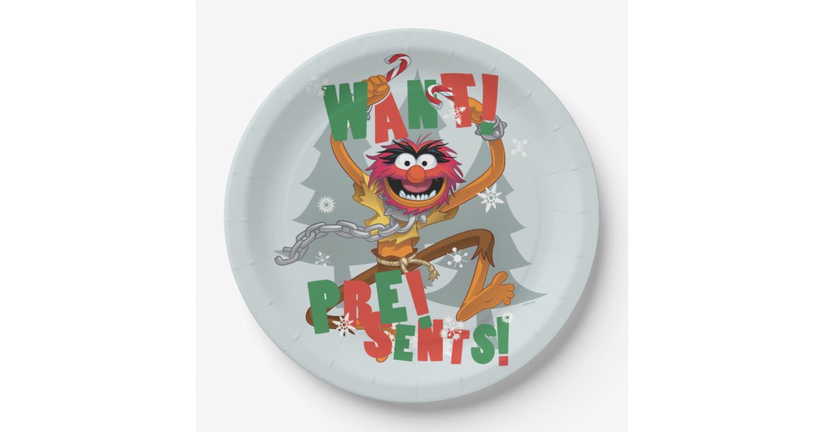 The Muppets | Want Presents Paper Plates | Zazzle