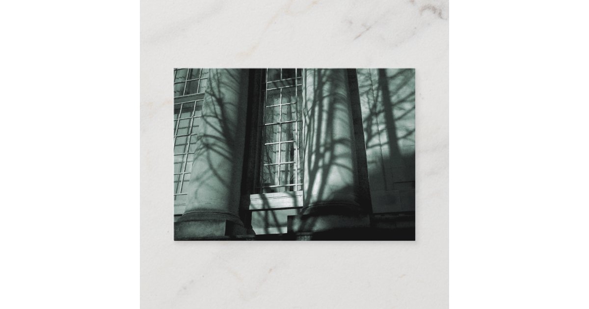 The Museum, Mini Photo Business Card | Zazzle