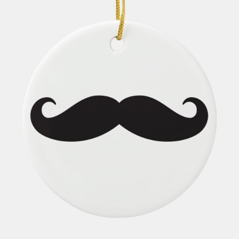 Mustache Christmas Ornaments | Zazzle - 100% Satisfaction Guaranteed