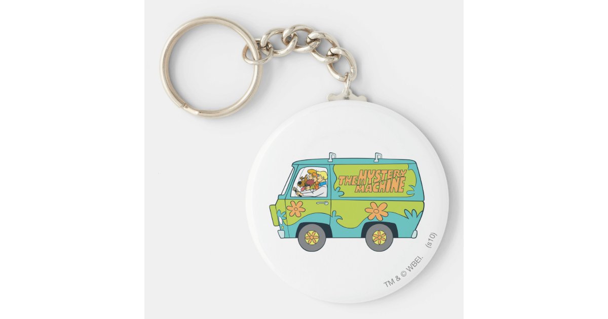 The Mystery Machine Left Side Keychain | Zazzle
