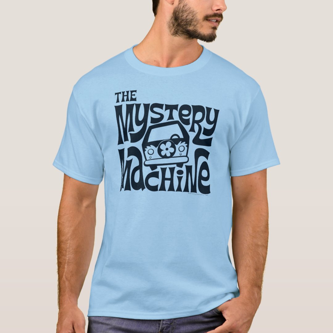 The Mystery Machine Retro Logo T-Shirt | Zazzle