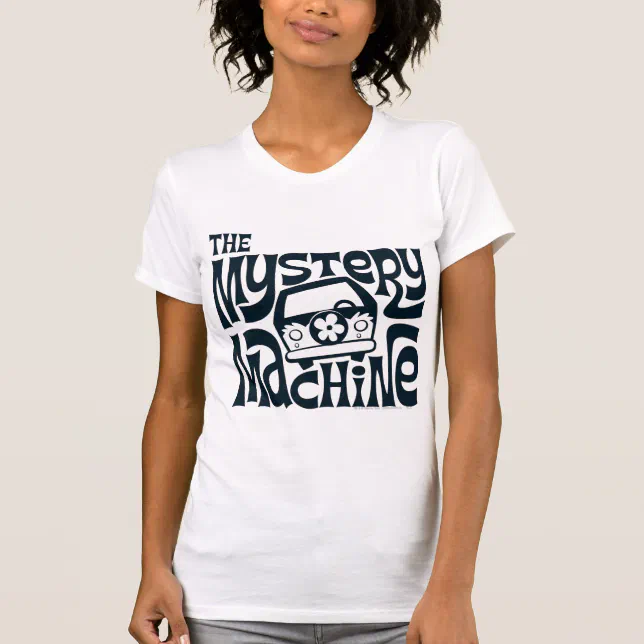 The Mystery Machine Retro Logo T-Shirt | Zazzle