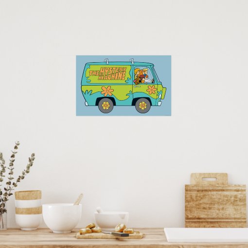 The Mystery Machine Right Side Poster | Zazzle