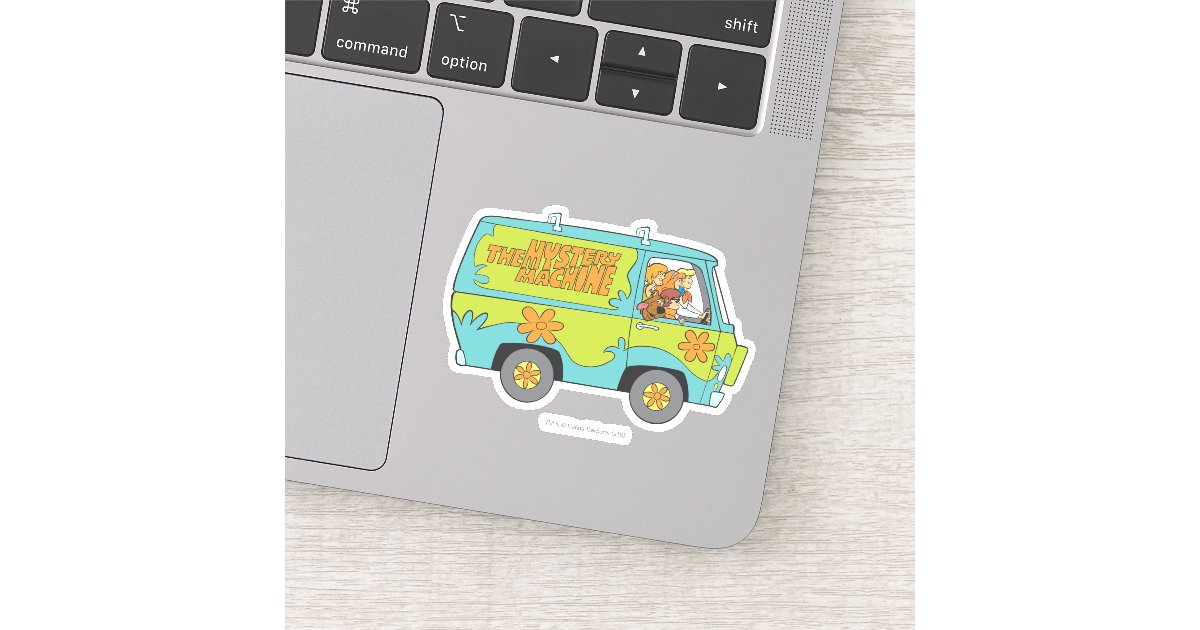 The Mystery Machine Right Side Sticker | Zazzle