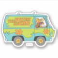 The Mystery Machine Right Side Sticker | Zazzle