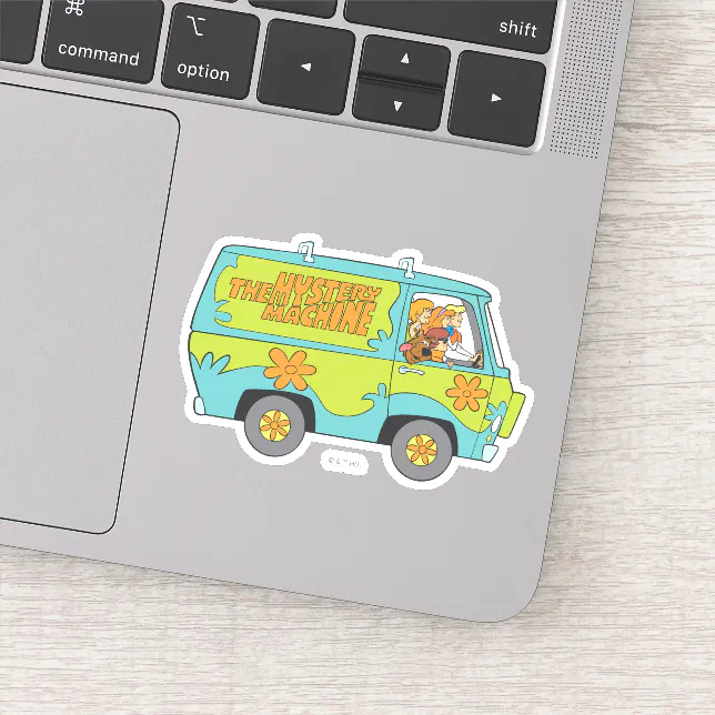 The Mystery Machine Right Side Sticker | Zazzle