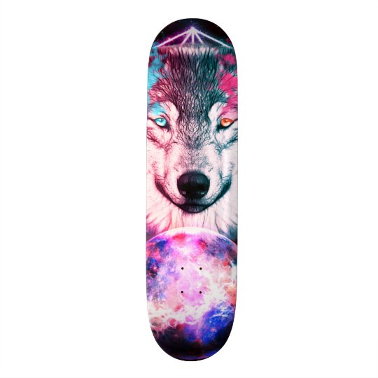 The Mystical Space Wolf Skateboard | Zazzle.com