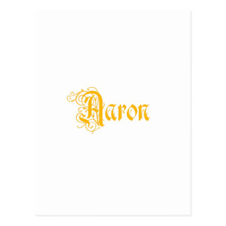 Aaron Postcards | Zazzle