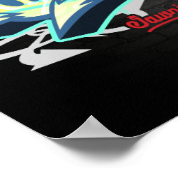 The name Justin in graffiti Poster | Zazzle