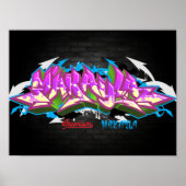 The name Makayla in graffiti Poster | Zazzle