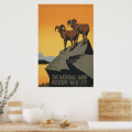 The National Parks Preserve Wild Life Poster | Zazzle