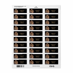 The Nativity of Jesus Return Address Label | Zazzle