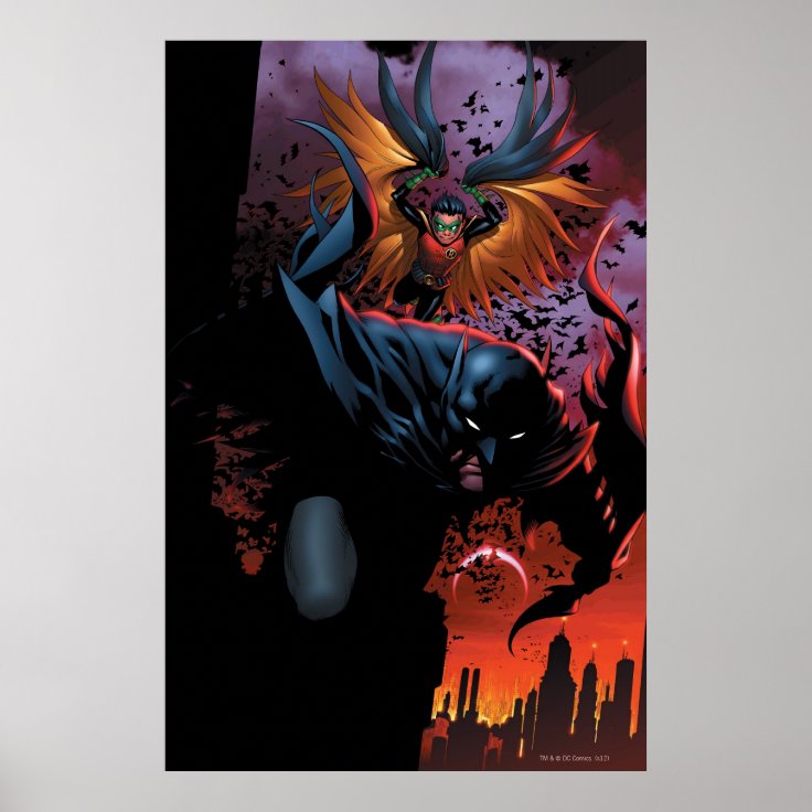 The New 52 - Batman and Robin #1 Poster | Zazzle