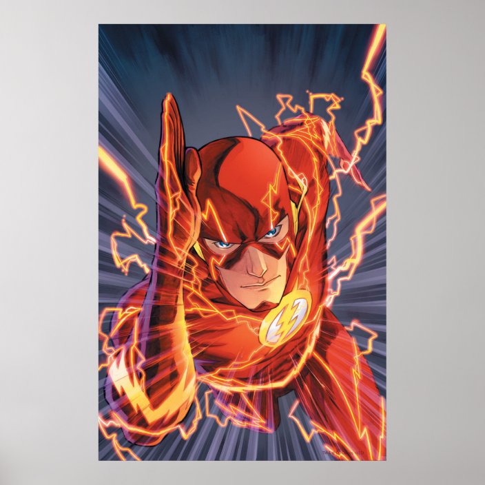 The New 52 - The Flash #1 Poster | Zazzle.com