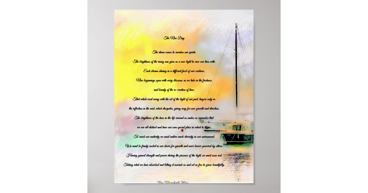 The New day Poster | Zazzle