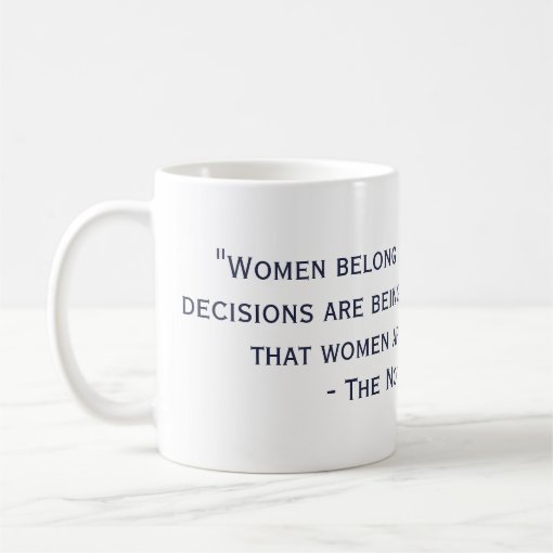 The Notorious RBG Quote Mug | Zazzle