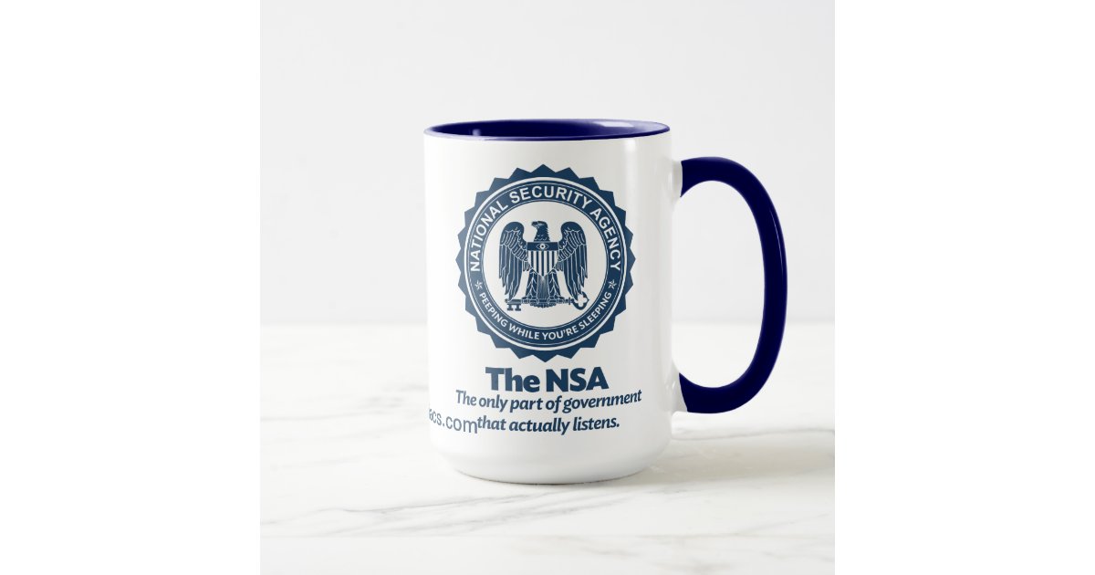 The NSA Mug | Zazzle