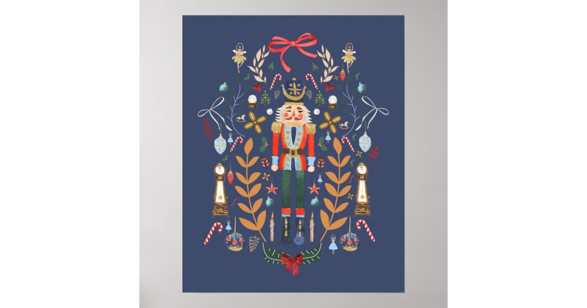 The Nutcracker Christmas Ballet Poster | Zazzle