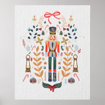 The Nutcracker Christmas Ballet Poster | Zazzle
