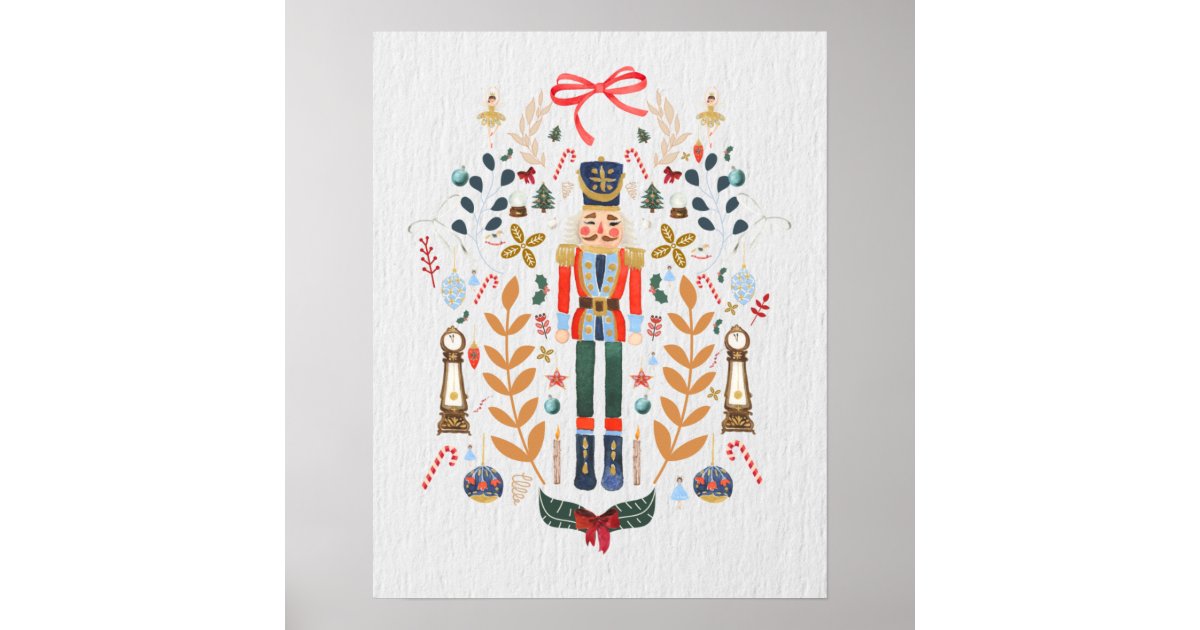 The Nutcracker Christmas Ballet Poster | Zazzle