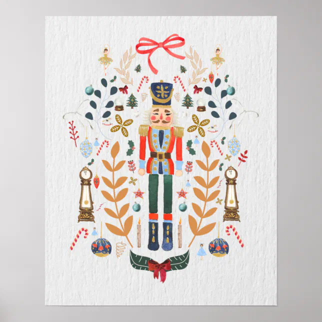 The Nutcracker Christmas Ballet Poster | Zazzle