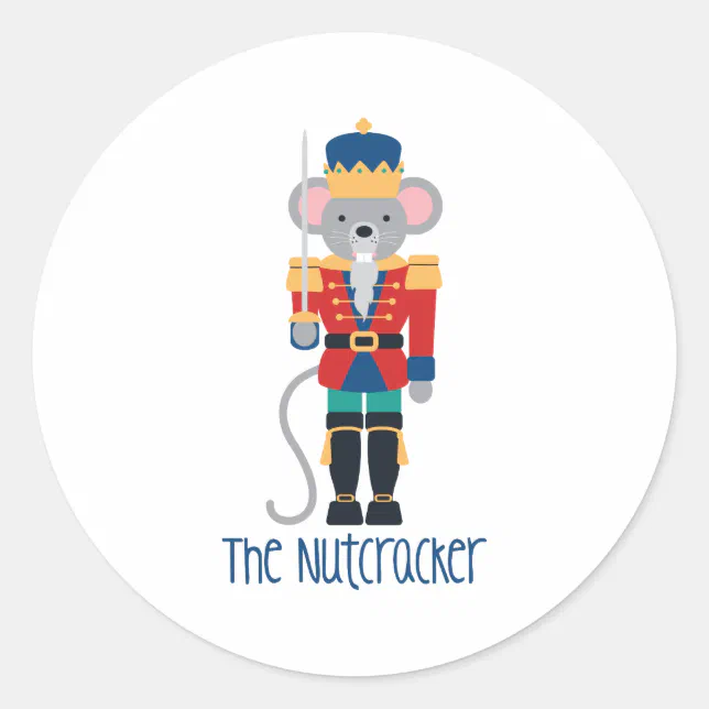 The Nutcracker Classic Round Sticker | Zazzle
