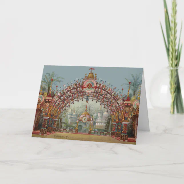 The Nutcracker Land of Sweets Card | Zazzle