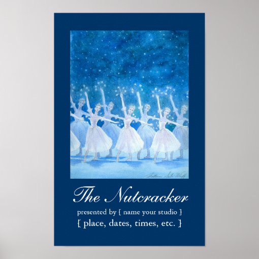 The Nutcracker Poster (customizable) | Zazzle