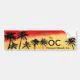 The OC Newport Beach California Bumper Sticker Art | Zazzle