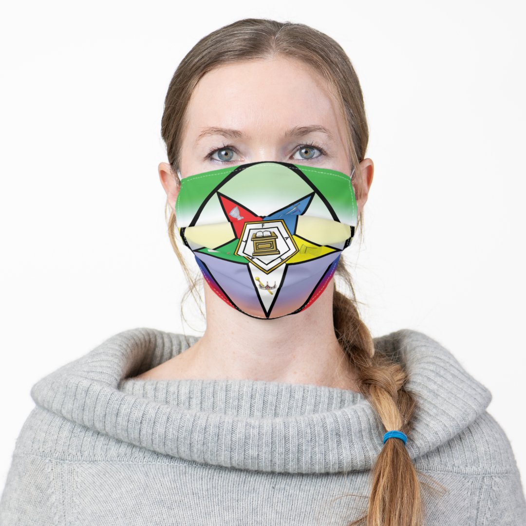 The OES Adult Cloth Face Mask | Zazzle